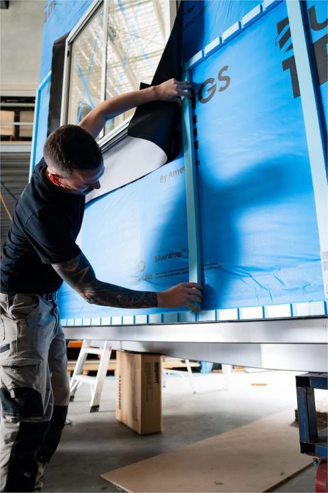 Tiny Houses Using ATI's Thermal Break Cavity Battens